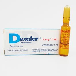 Dexafar 4 Mg 1ML - Ampolla 1 UN - Cuidando a las familias peruanas