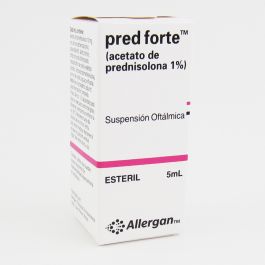 Pred Forte 1% Suspensión Oftálmica - Frasco 5 ML - Cuidando a las ...