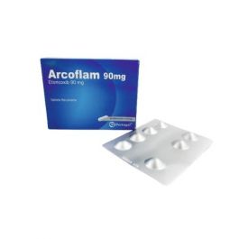 Arcoflam 90mg - Caja 14UN - Cuidando a las familias peruanas