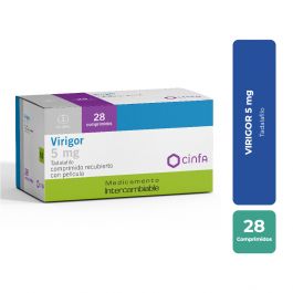 Virigor 5 mg Comprimido Recubierto - Caja 28 UN - Cuidando a las ...