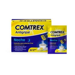 Comtrex Antigripal Noche - Sobre 1 UN - Cuidando a las familias peruanas