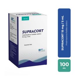 Supracort 15mg/5ml Solución Oral - Frasco 100 Ml - Cuidando a las ...