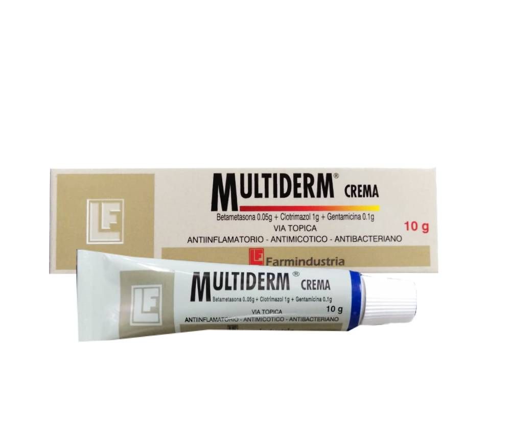 Multiderm Crema - Tubo 10 GR - Cuidando a las familias peruanas