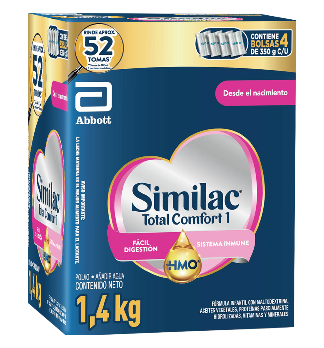 Similac Total Comfort 0-12 - Caja 1.4 KG - Cuidando a las familias peruanas