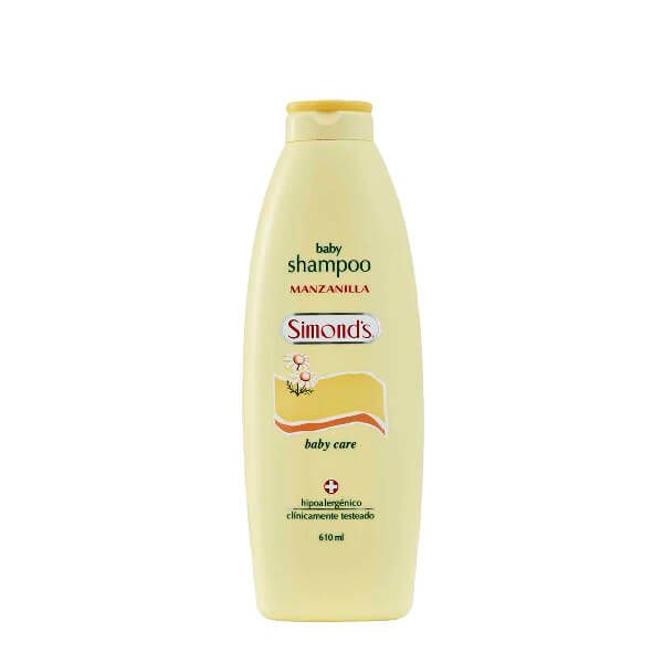Shampoo Simonds Manzanilla - Frasco 610 ML - Cuidando a las familias ...